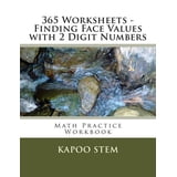 365 Days Math Face Value: 365 Worksheets - Finding Face Values with 2 ...