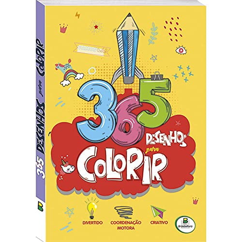 365 Desenhos Para Colorir (Am) - Walmart.com