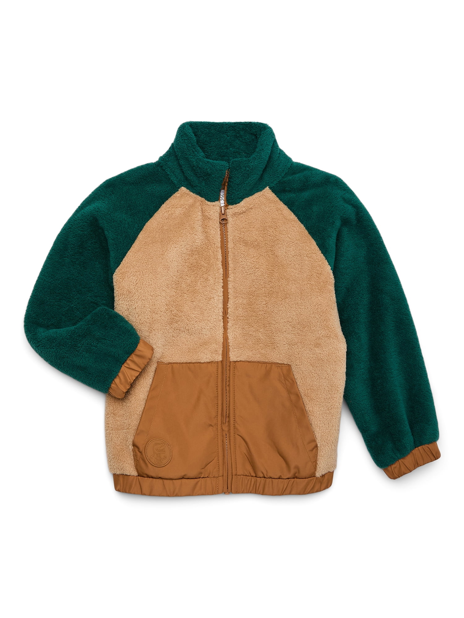 365 Kids from Garanimals Boys Mix and Match Teddy Fleece Jacket, Sizes ...