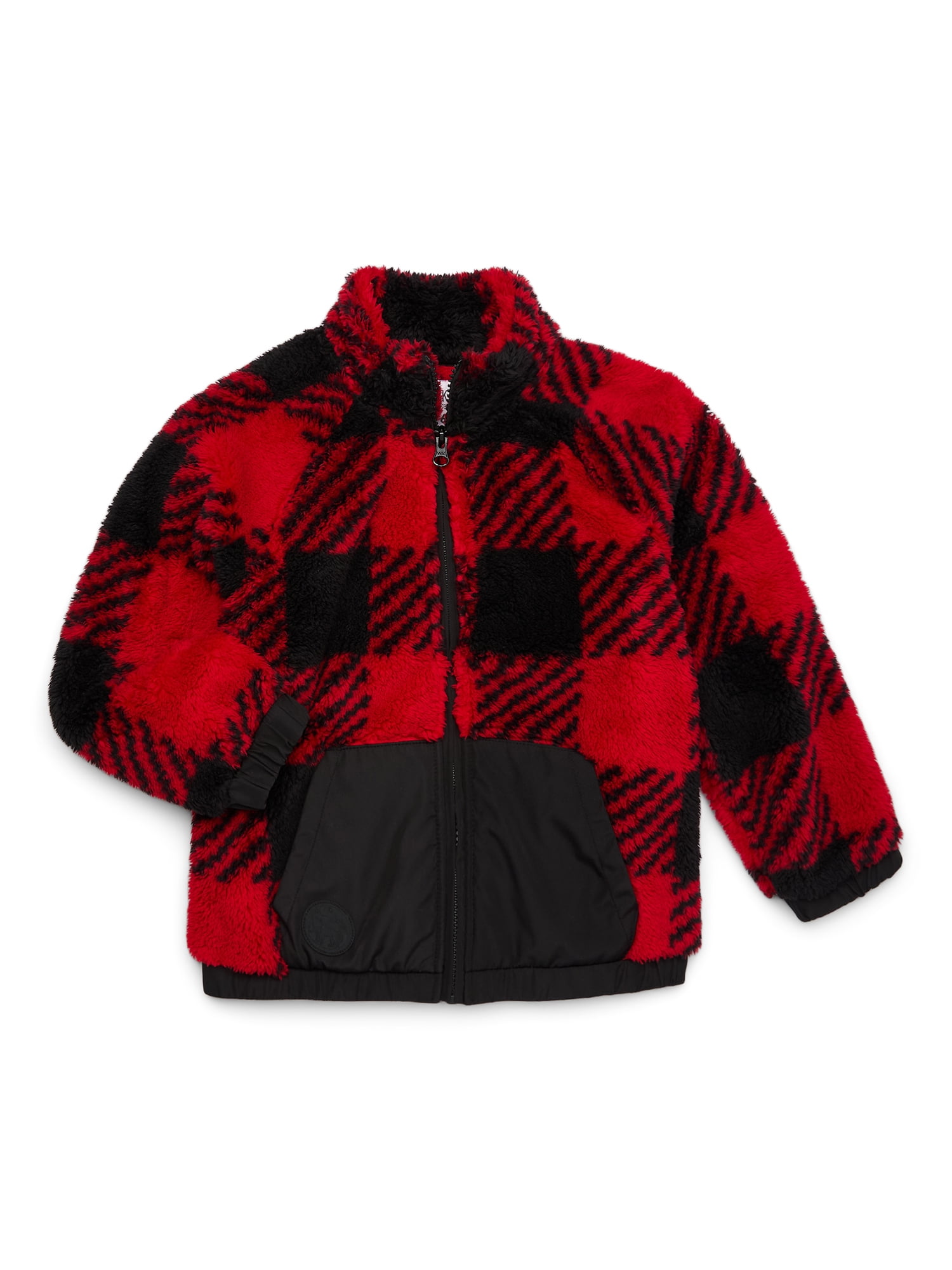 365 Kids from Garanimals Boys Mix and Match Teddy Fleece Jacket, Sizes ...