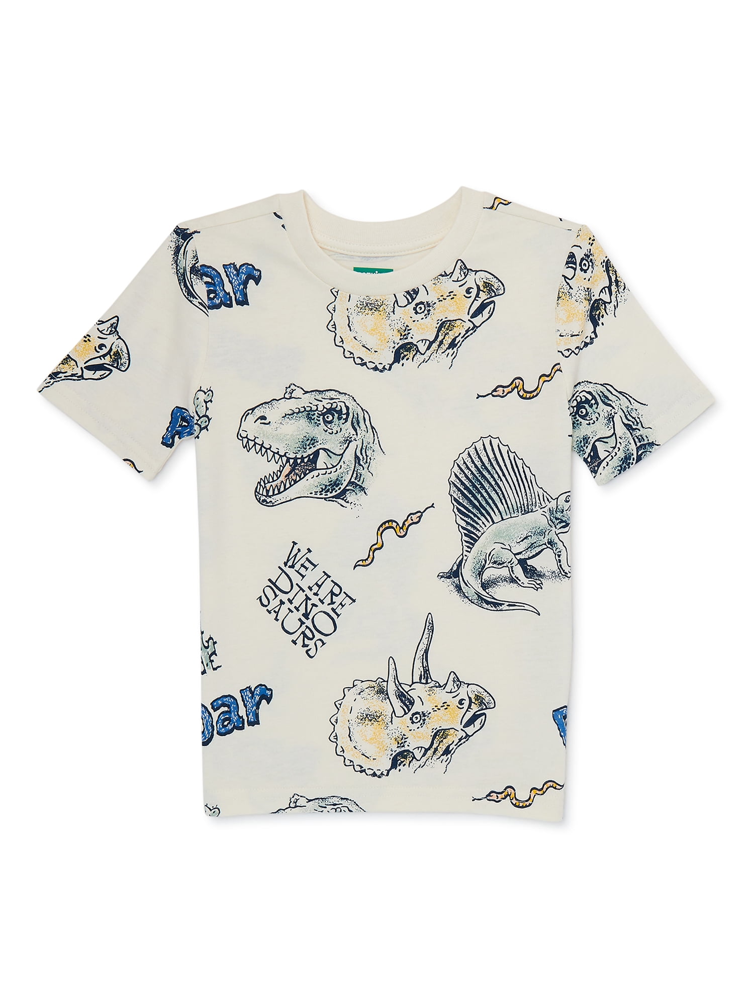 365 Kids Boys Short Sleeve Print T-Shirt, Sizes 4-10 - Walmart.com