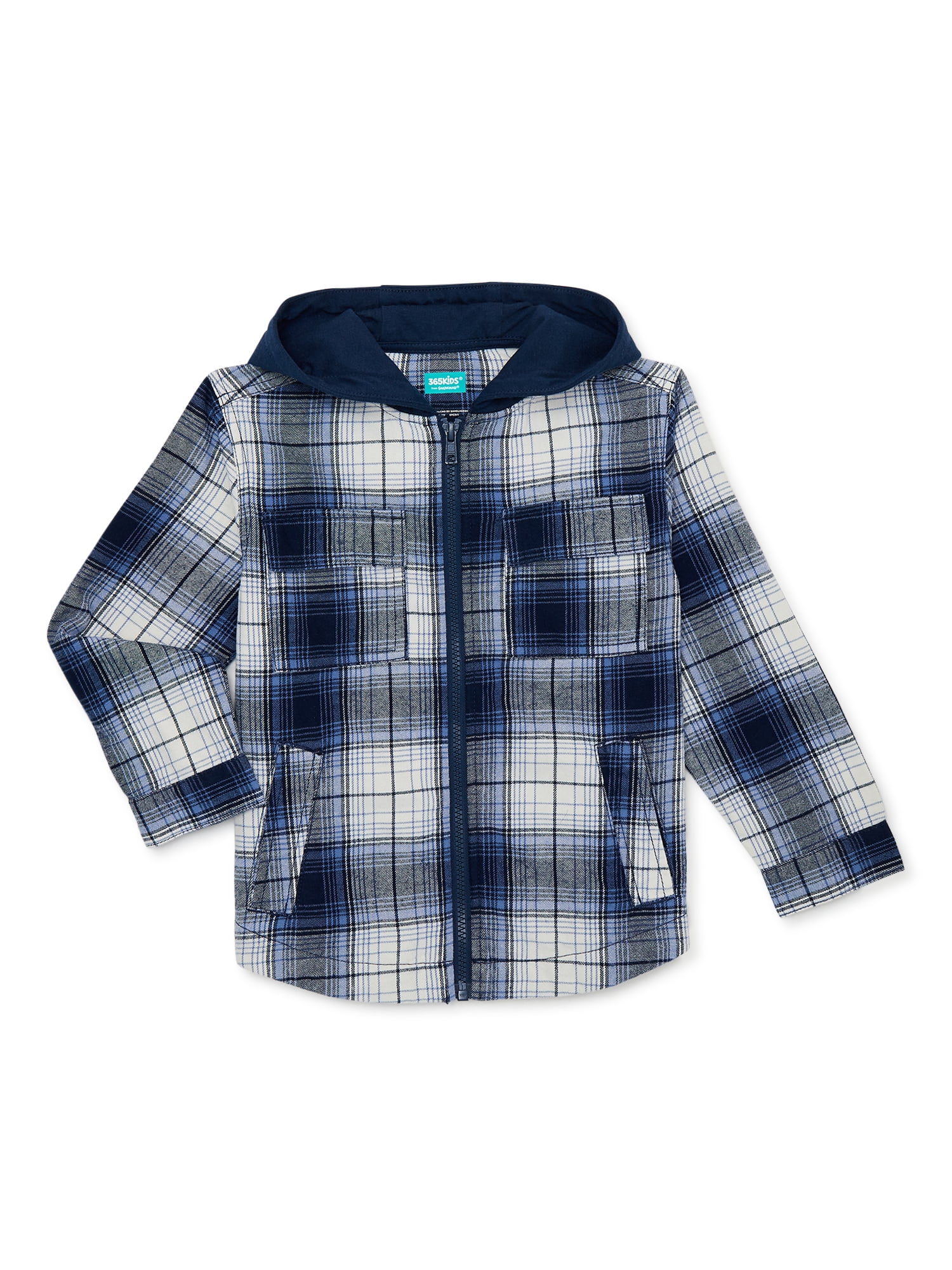 365 Kids From Garanimals Boys Shacket, Sizes 4-10 - Walmart.com