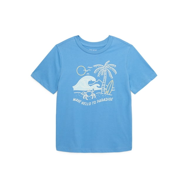 365 Kids by Garanimals Boys Mix and Match Graphic Tee, Sizes 4-10 ...