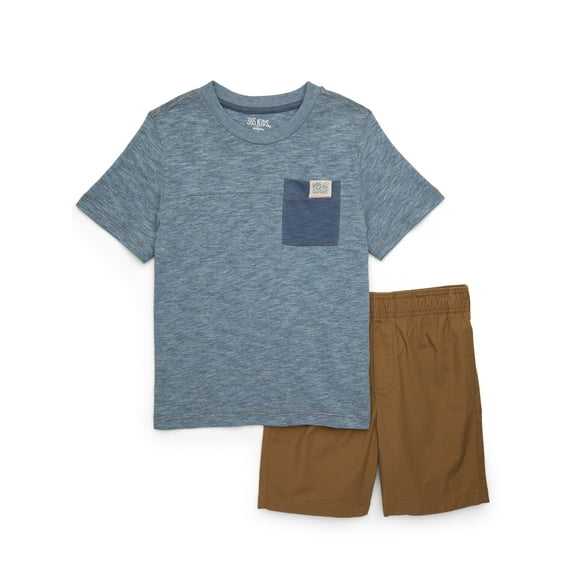 365 Kids Garanimals Boys Pocket Tee and Shorts Set - Walmart.com