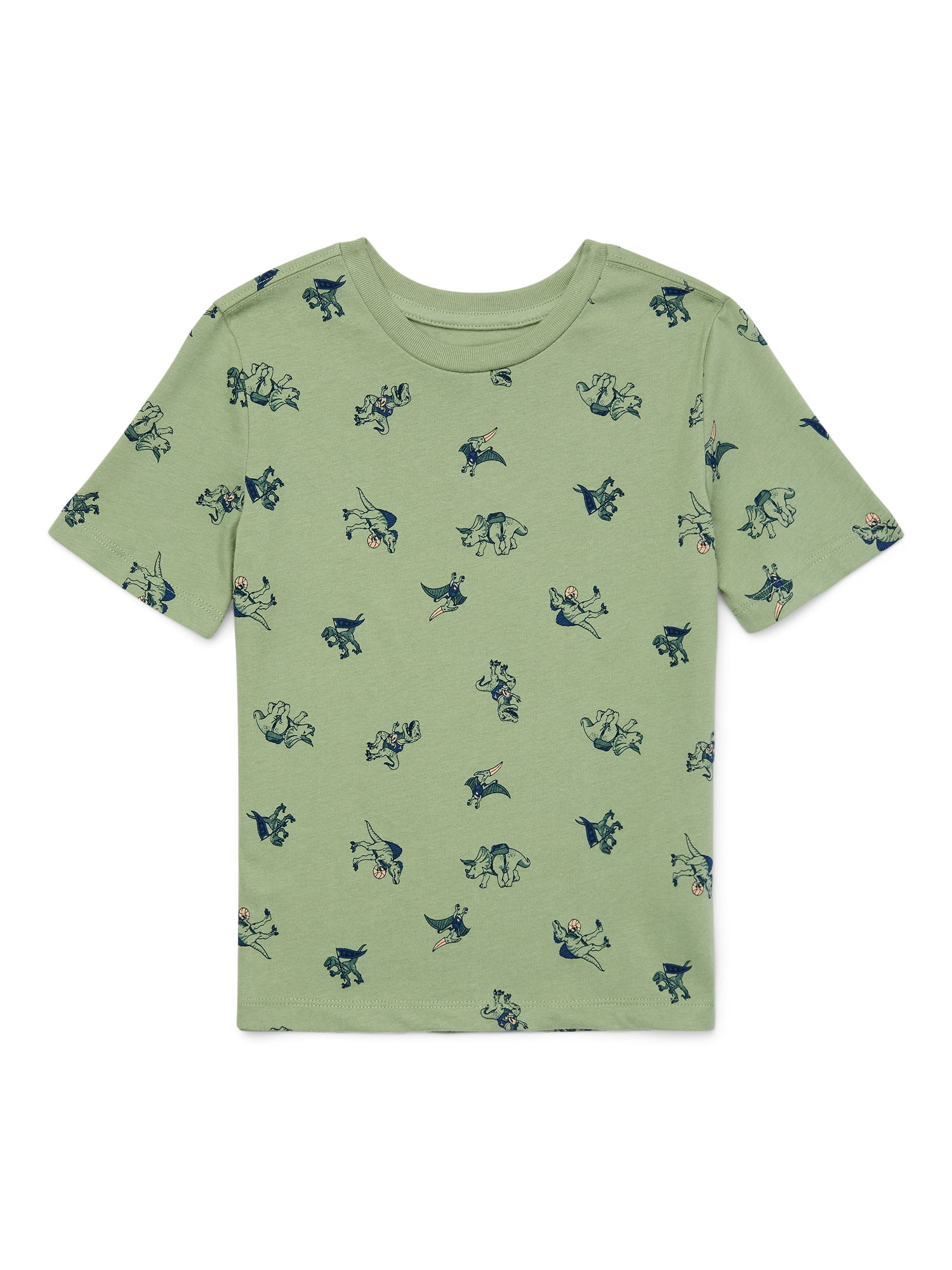 365 Kids by Garanimals Boys Graphic Tee with Short Sleeves, Sizes 4-10 ...