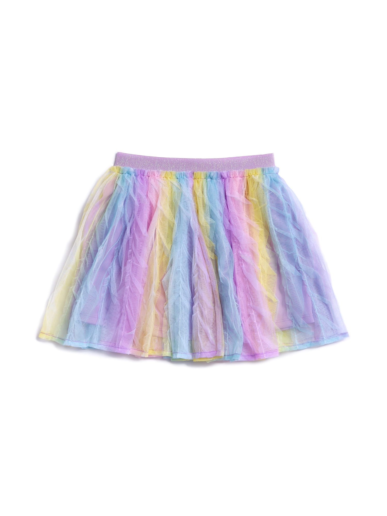 365 Kids by Garanimals Girls Tiered Scooter Skirt, Sizes 4-10 - Walmart.com