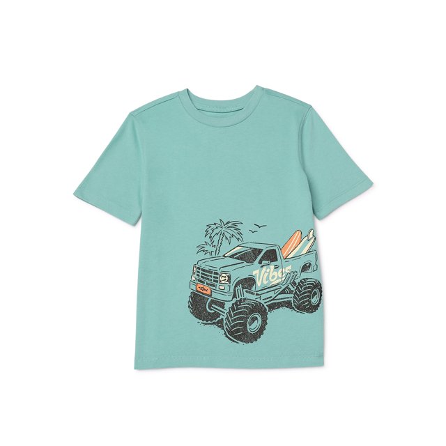 365 Kids from Garanimals Boys Mix and Match Graphic Tee with Short ...
