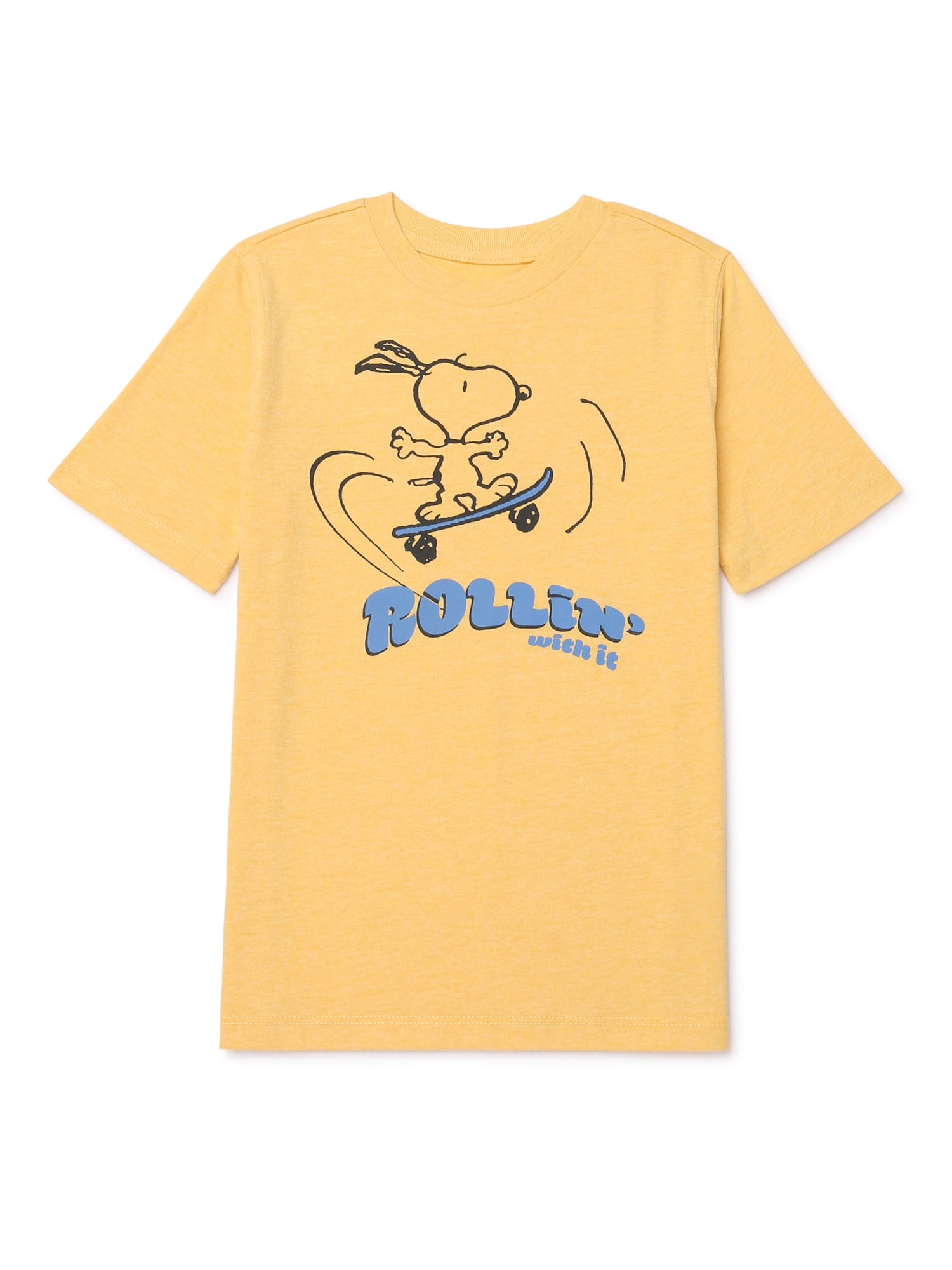 365 Kids from Garanimals Boys Snoopy Graphic Tee, Short Sleeves, Sizes ...