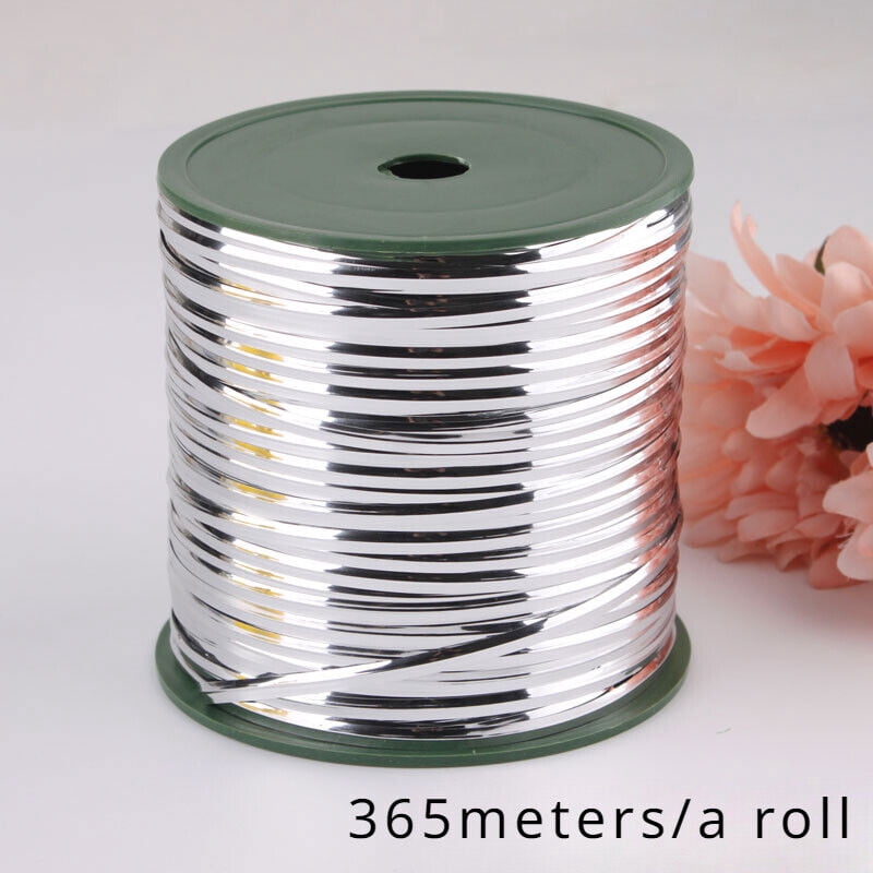 365 Meter /Roll Twist Wire Tie Multicolor Gift Packaging Wrap Ribbon ...