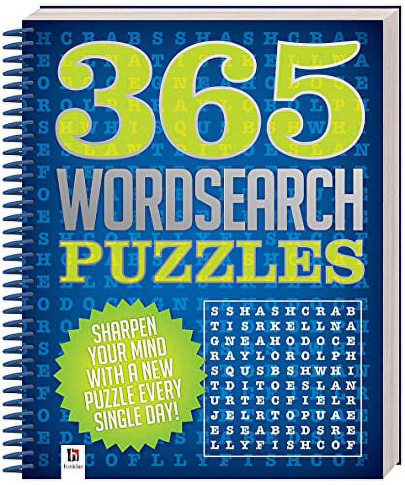 365 Word Search Puzzles - Walmart.com