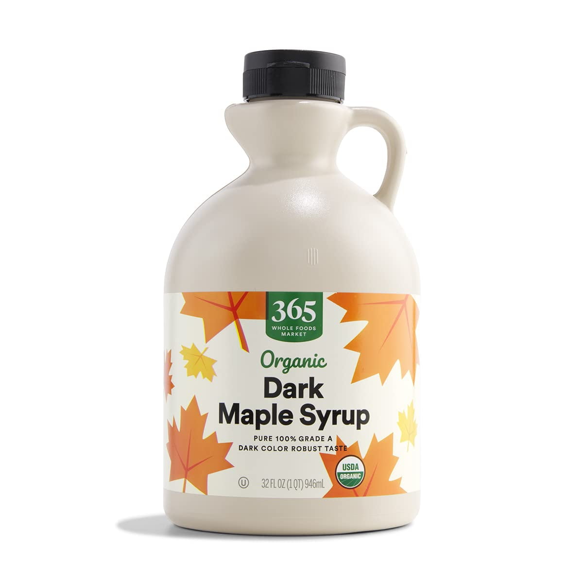 365 by Whole Foods DEF29 Market, Organic Grade A Dark Maple Syrup, 32 ...