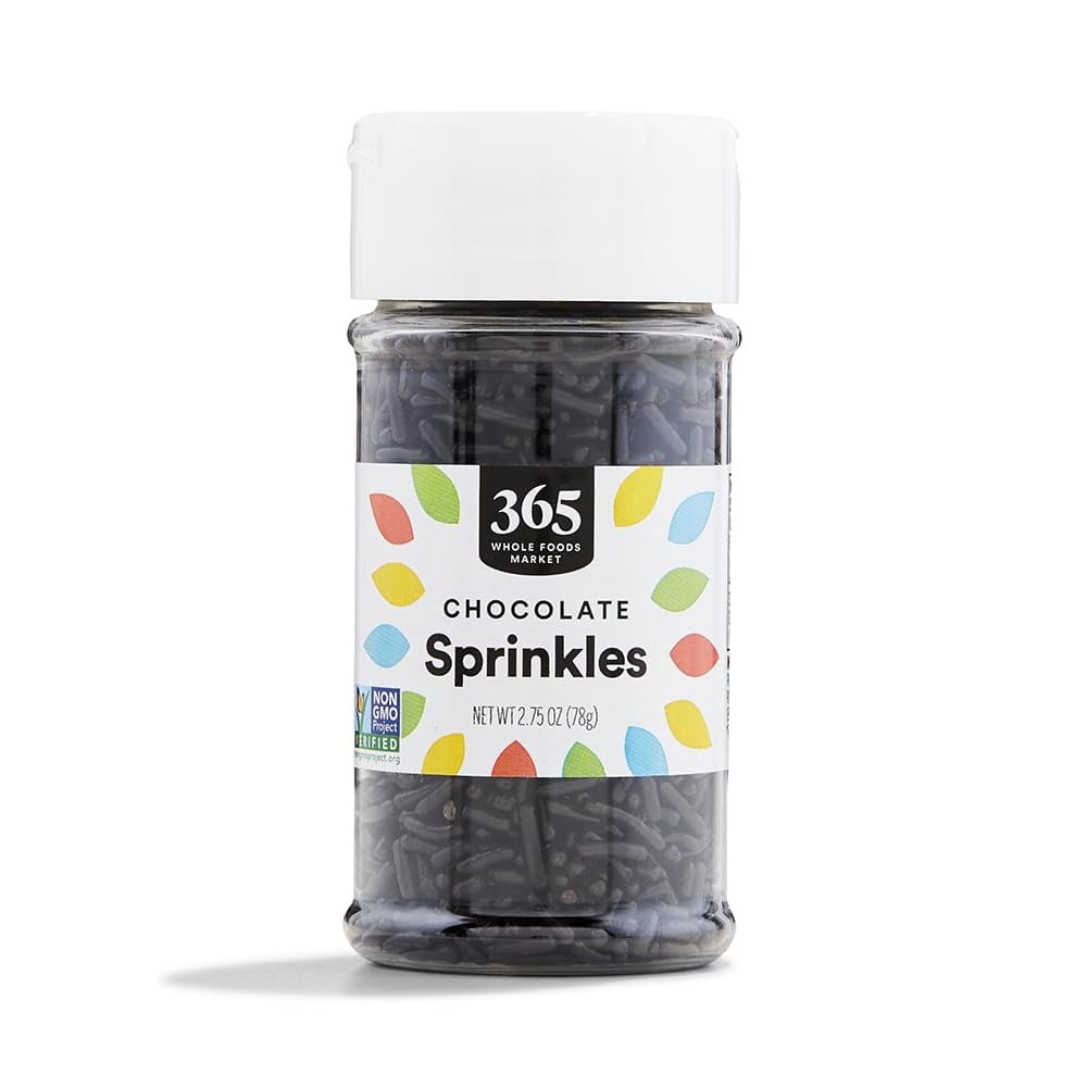 365 by Whole Foods Market, Chocolate Sprinkles, 2.75 Ounce - Walmart.com