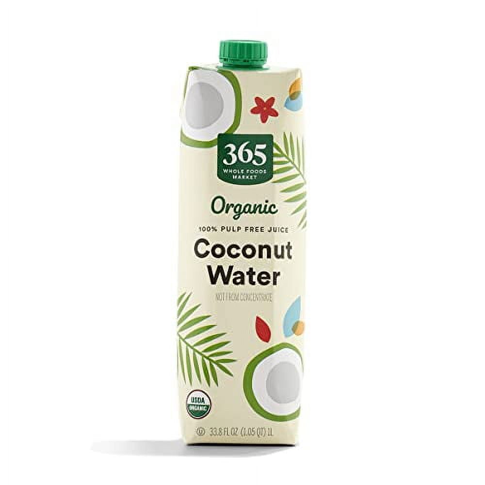 365 by Whole Foods Market, Organic Coconut Water, 33.8 Fl Oz - Walmart.com