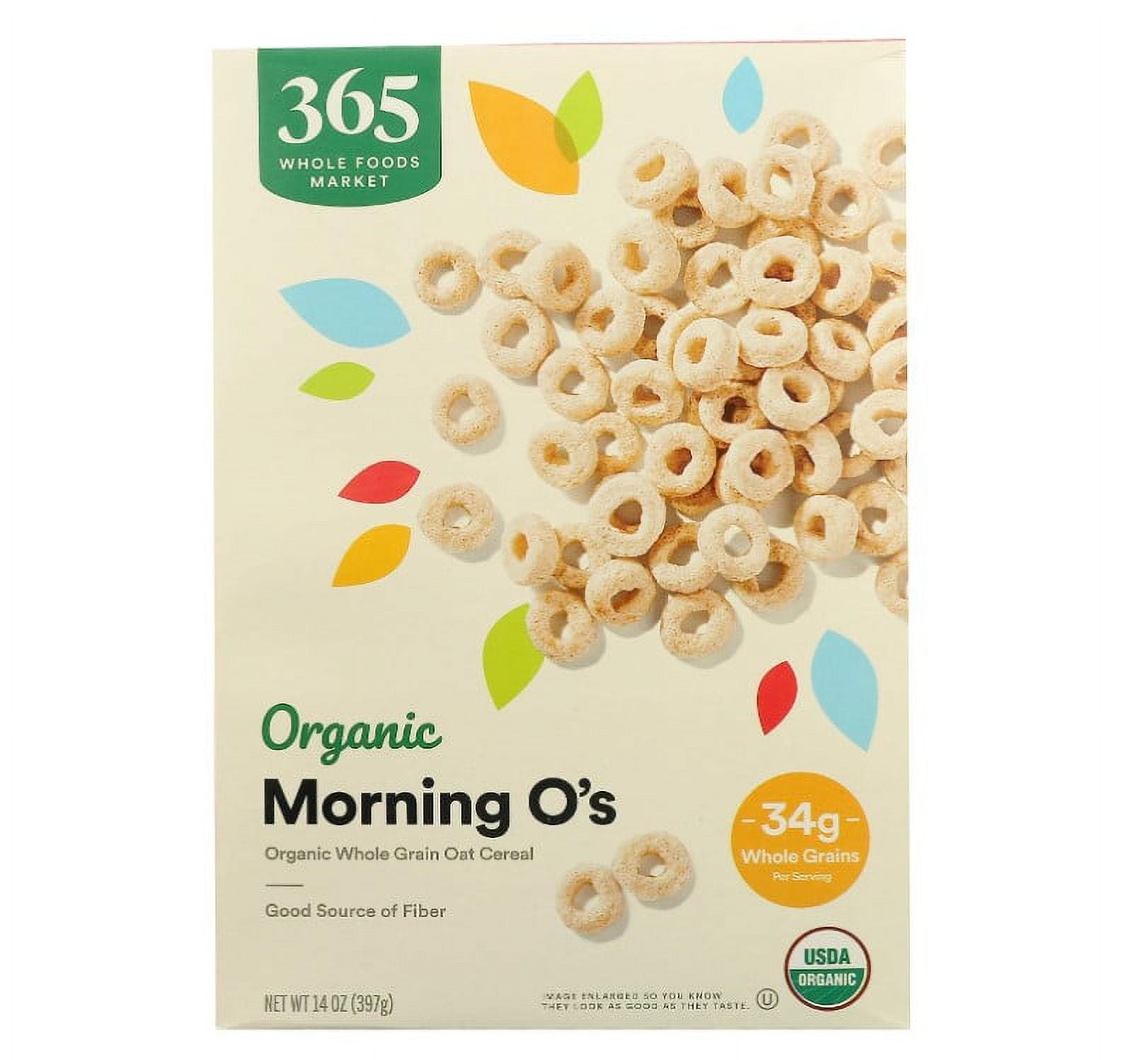 365 by Whole Foods Market, Organic Morning Os Cereal, 14 Ounce - Pack ...