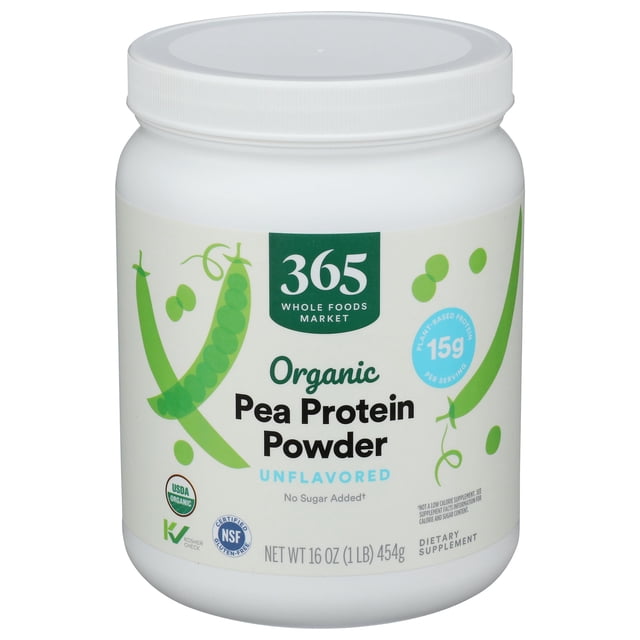 365 by Whole Foods Market, Organic Pea Protein, 16 OZ - Walmart.com