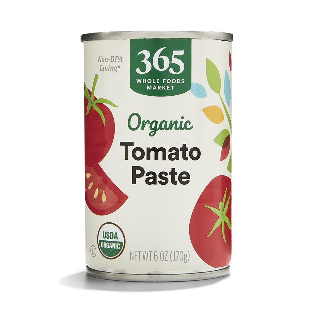 365 by Whole Foods Market, Organic Tomato Paste, 6 OZ - Walmart.com