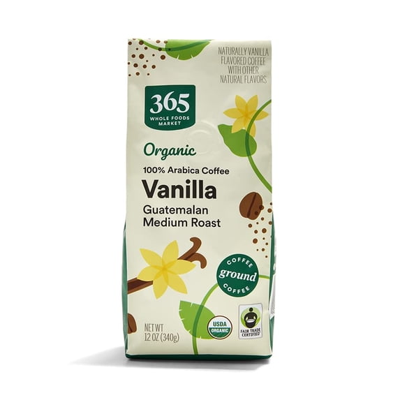 365 by Whole Foods Market, Organic Vanilla Guatemalan Medium Roast ...