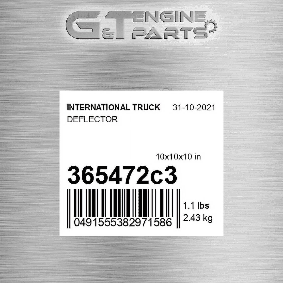 365472C3 DEFLECTOR fits INTERNATIONAL TRUCK (New OEM) - Walmart.com