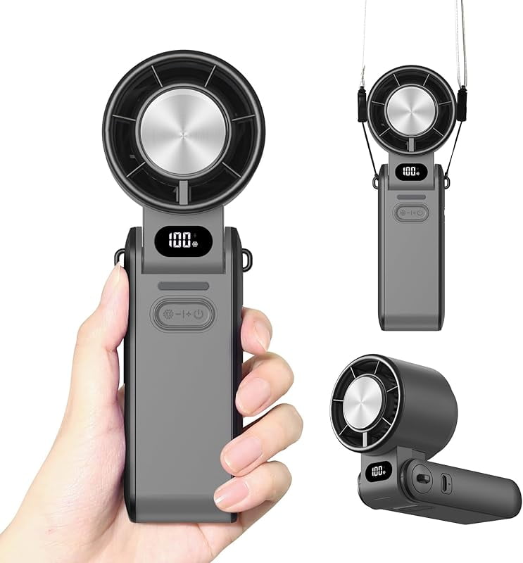 365879 236508 3 IN 1 Handheld Portale Turo Fan with Cooling Pte Cooler ...