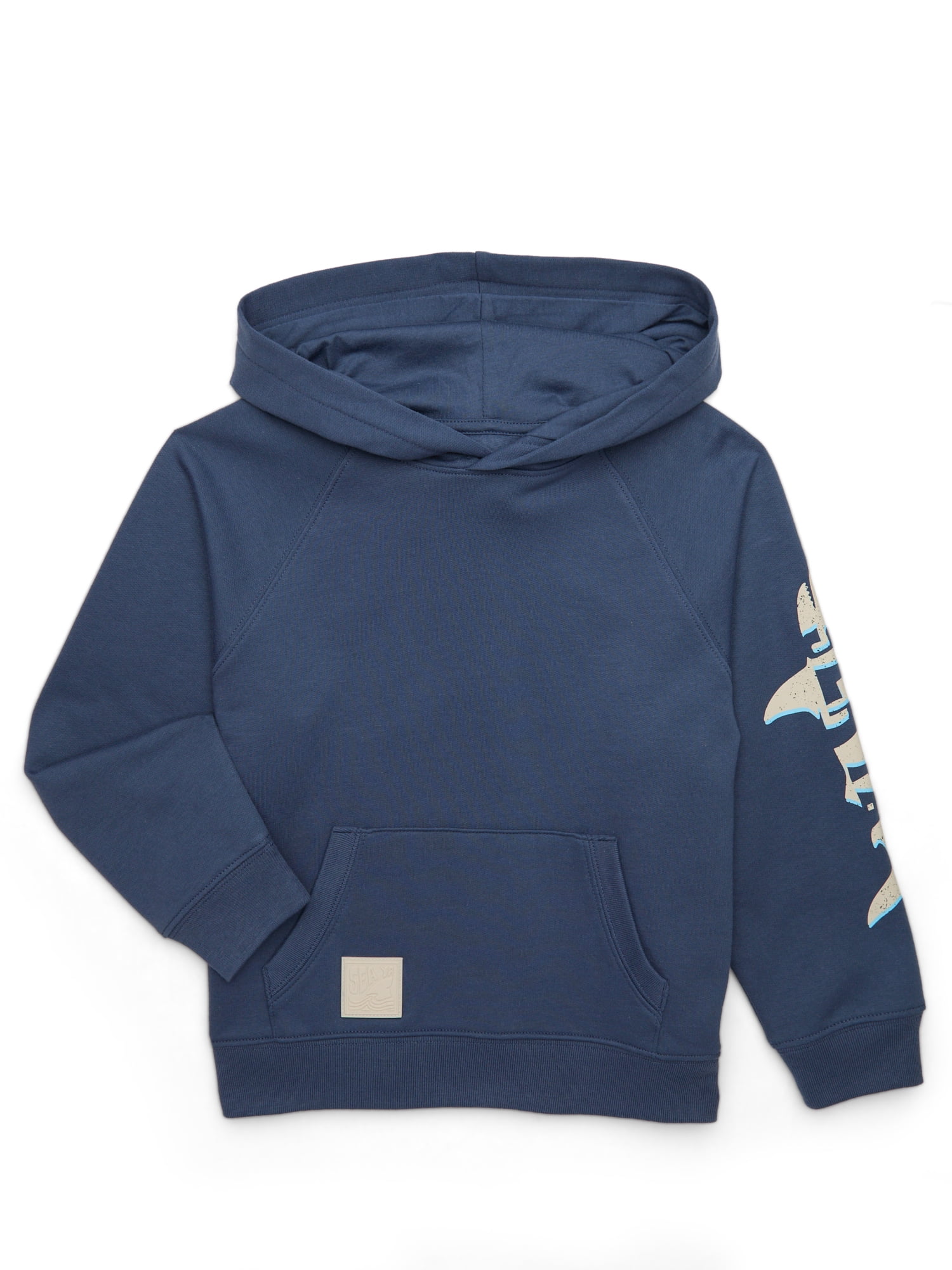 365 Kids by Garanimals Boys Mix and Match Shark Graphic Hoodie, Sizes 4 ...