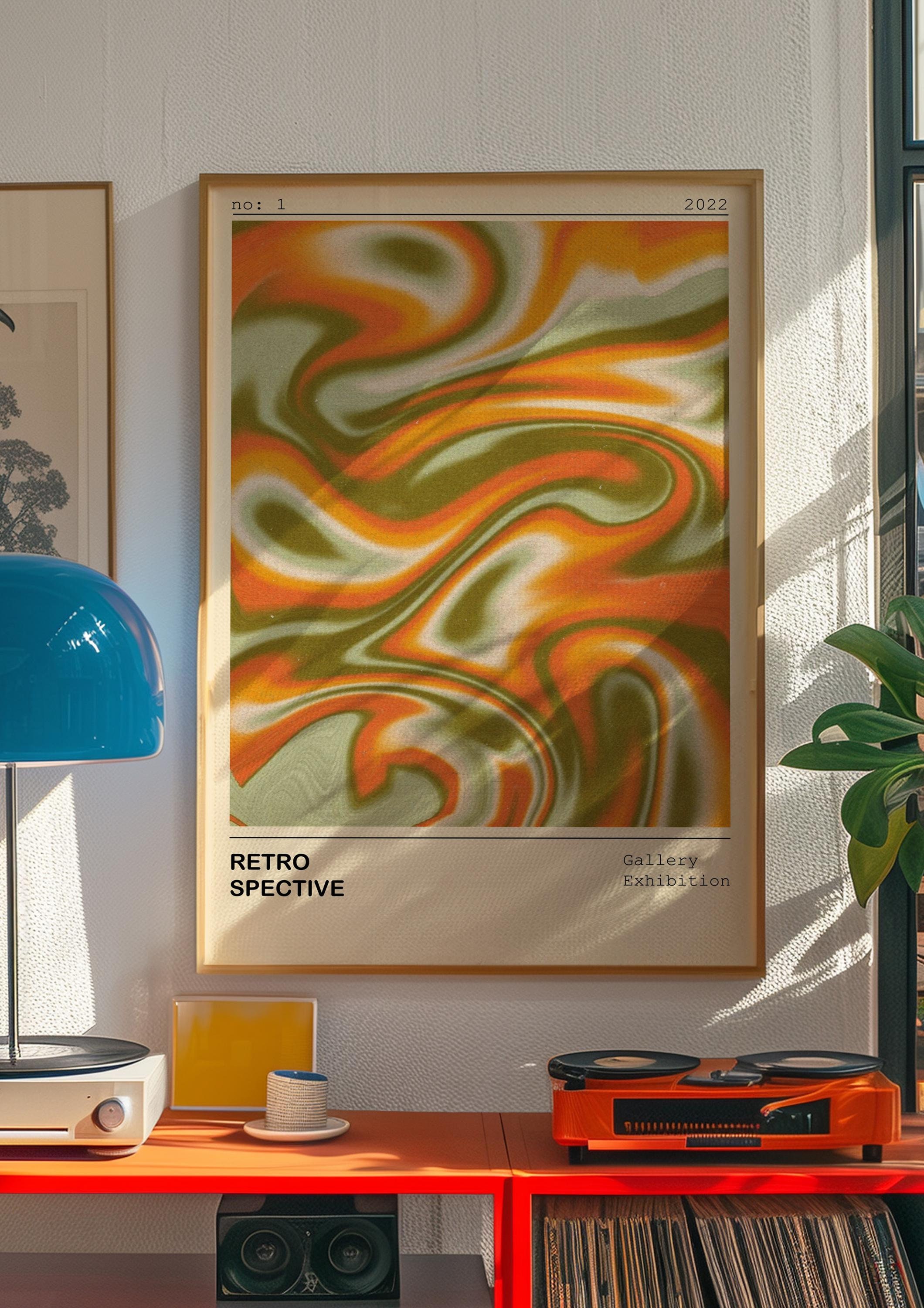 369 Prints 70S Wall Art, Psychedelic Art, Retro Poster, Kitsch ...