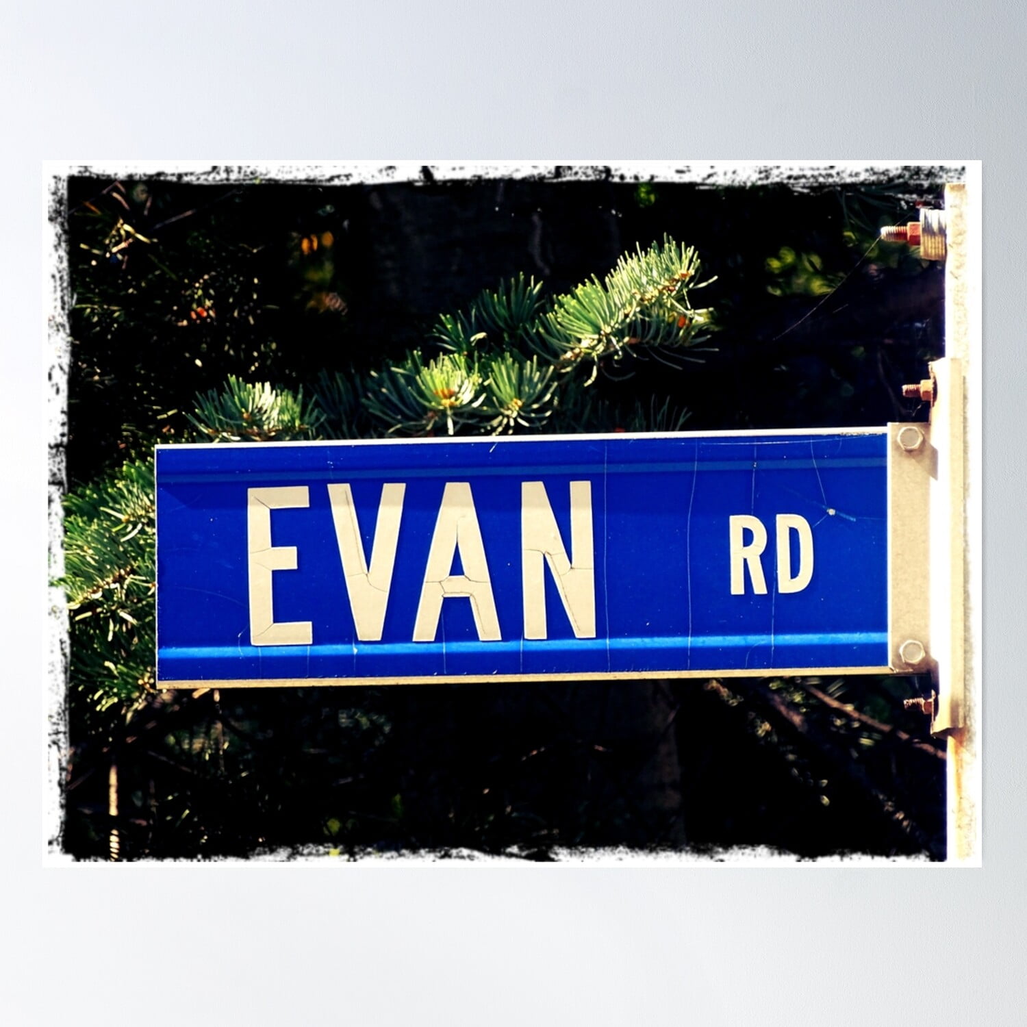 369 Prints Evan, Evan Road, Evan Mug, Evan Sticker, Evan Laptop Sleeve- No Framed, Vintage Wall ...