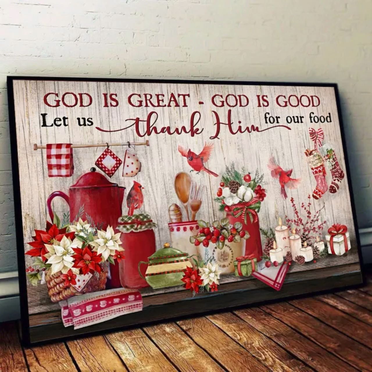 369 Prints God Is Great God Is Good Let Us Thank Him Faith Jesus ...