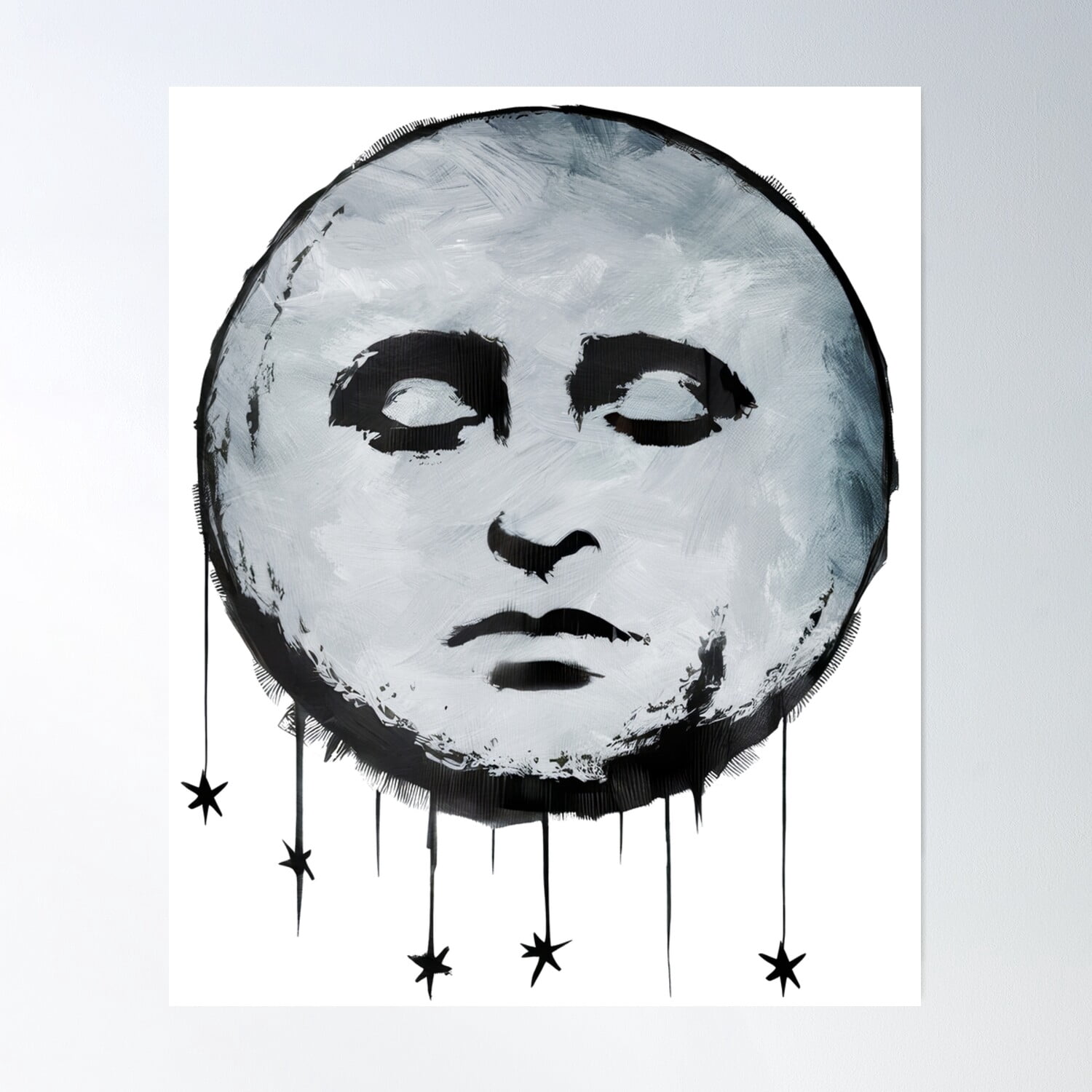 369 Prints Goodnight Moon- No Framed, Vintage Wall Art, Trendy Retro ...