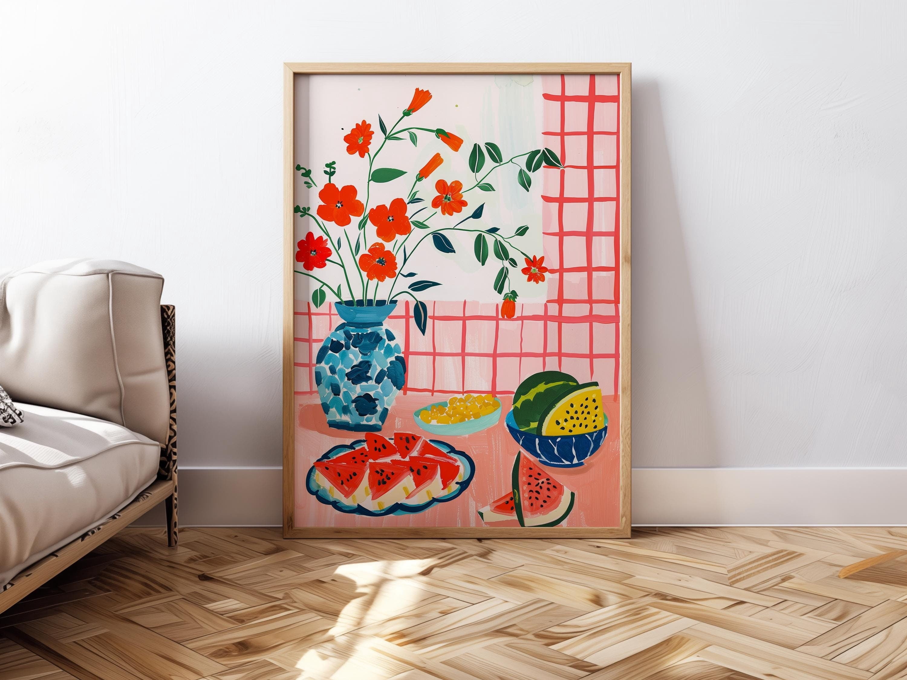 369 Prints Hand Drawn Kitchen Food Wall Decor Dining Room Wall Art ...