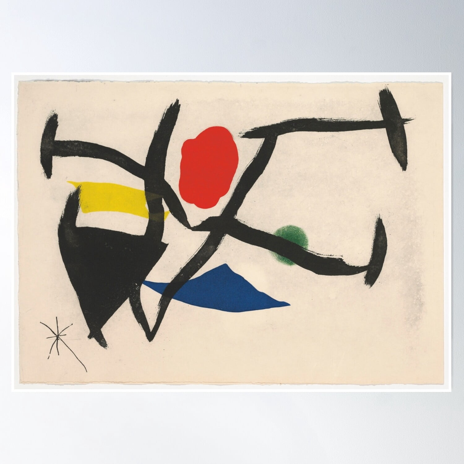369 Prints Joan Miro Cantic Del Sol- No Framed, Vintage Wall Art ...