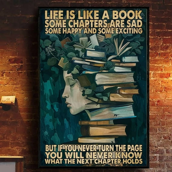 369 Prints Life Like A Book You Need Turn The Page To Know What Next ...
