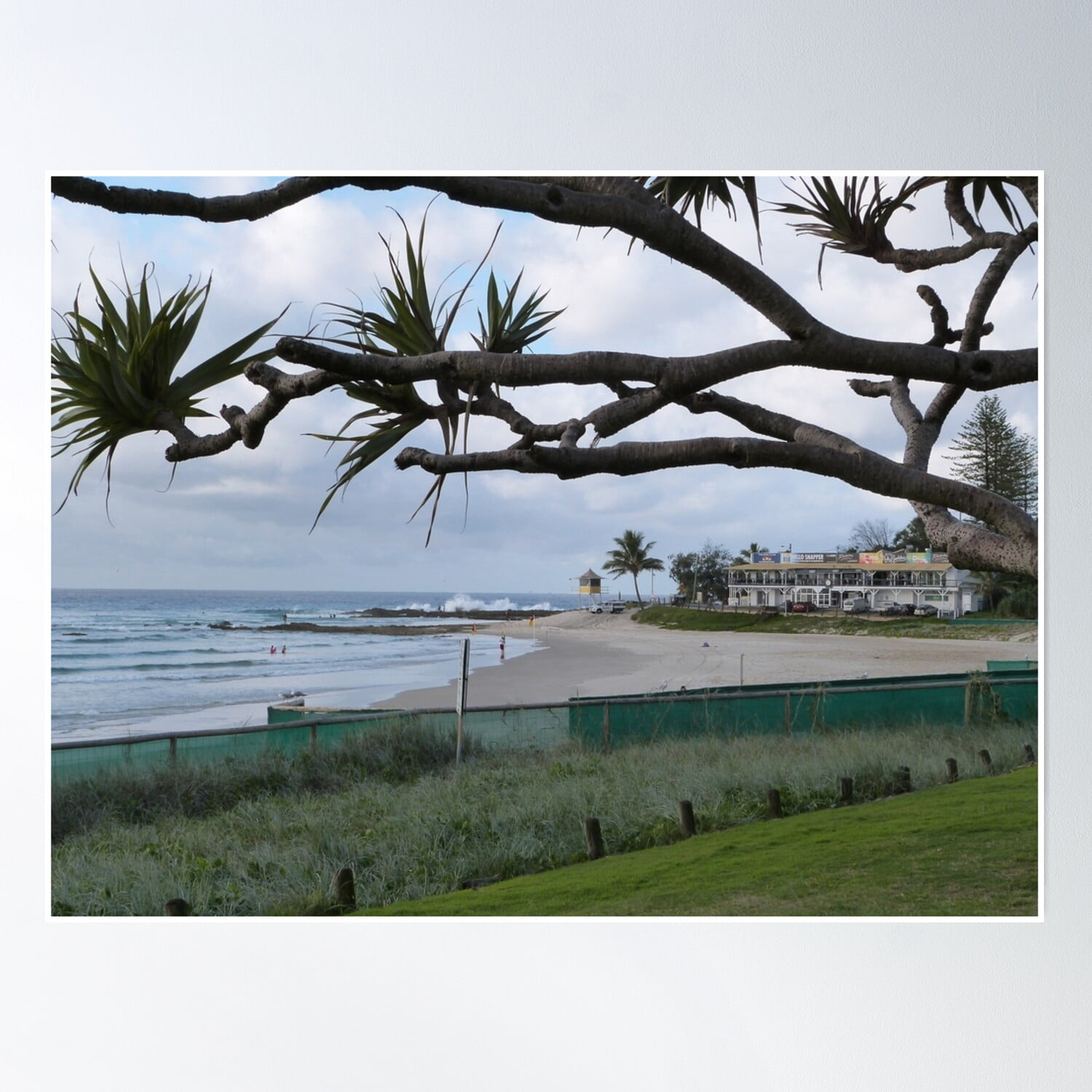 369 Prints Life Savers, Snapper Rocks, & Hotel. Coolangetta, Coastal ...