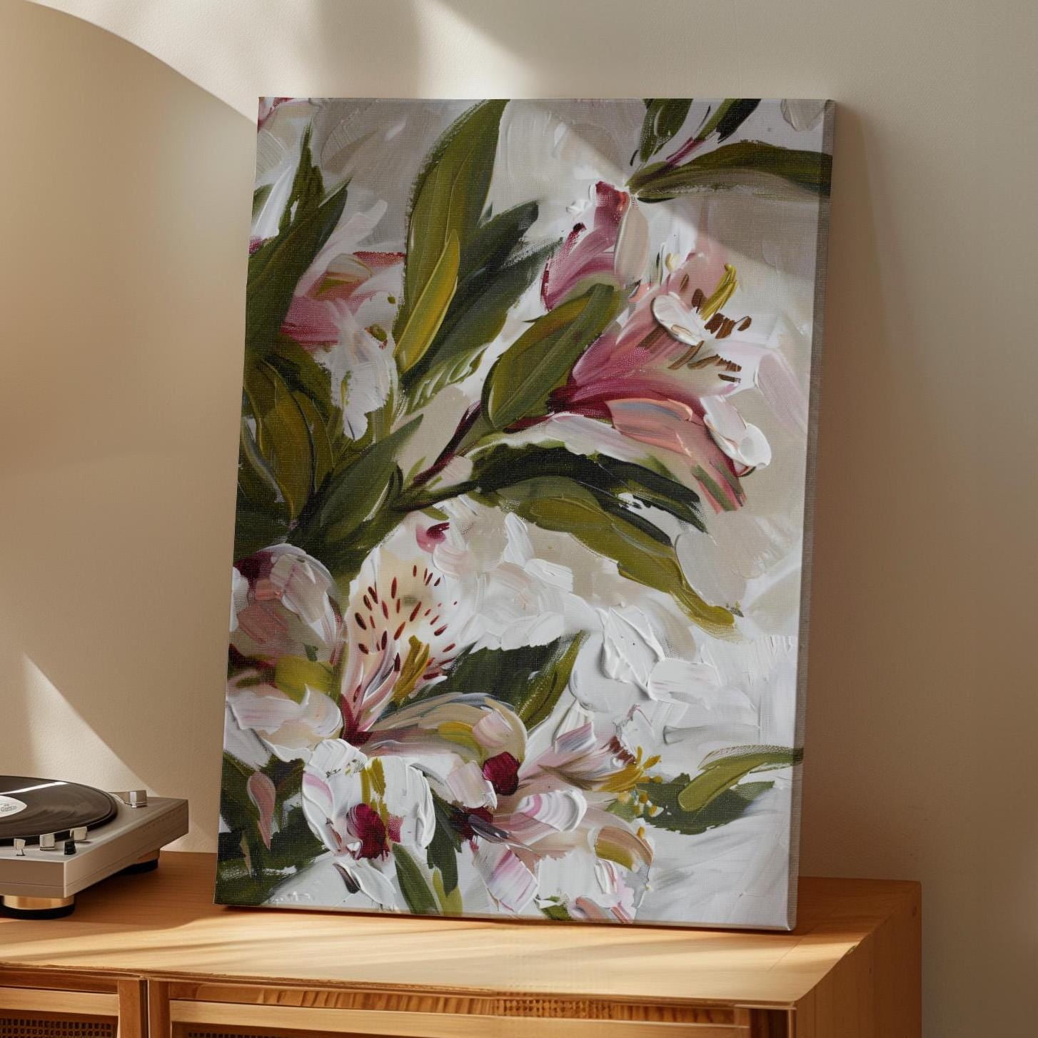 369 Prints Lily Of The Incas Flower Poster Alstroemeria Abstract ...