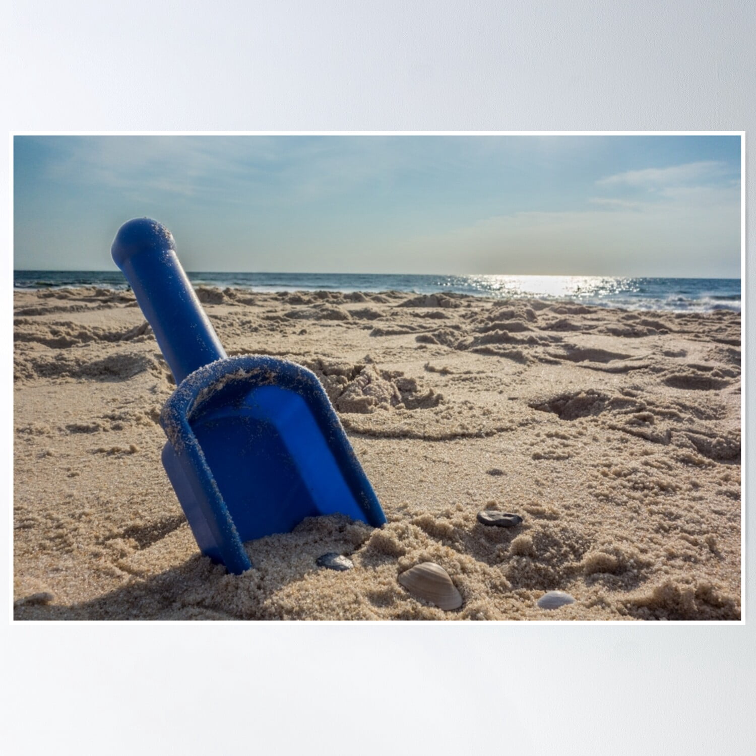 369 Prints Shovel In The Sand- No Framed, Vintage Wall Art, Trendy ...