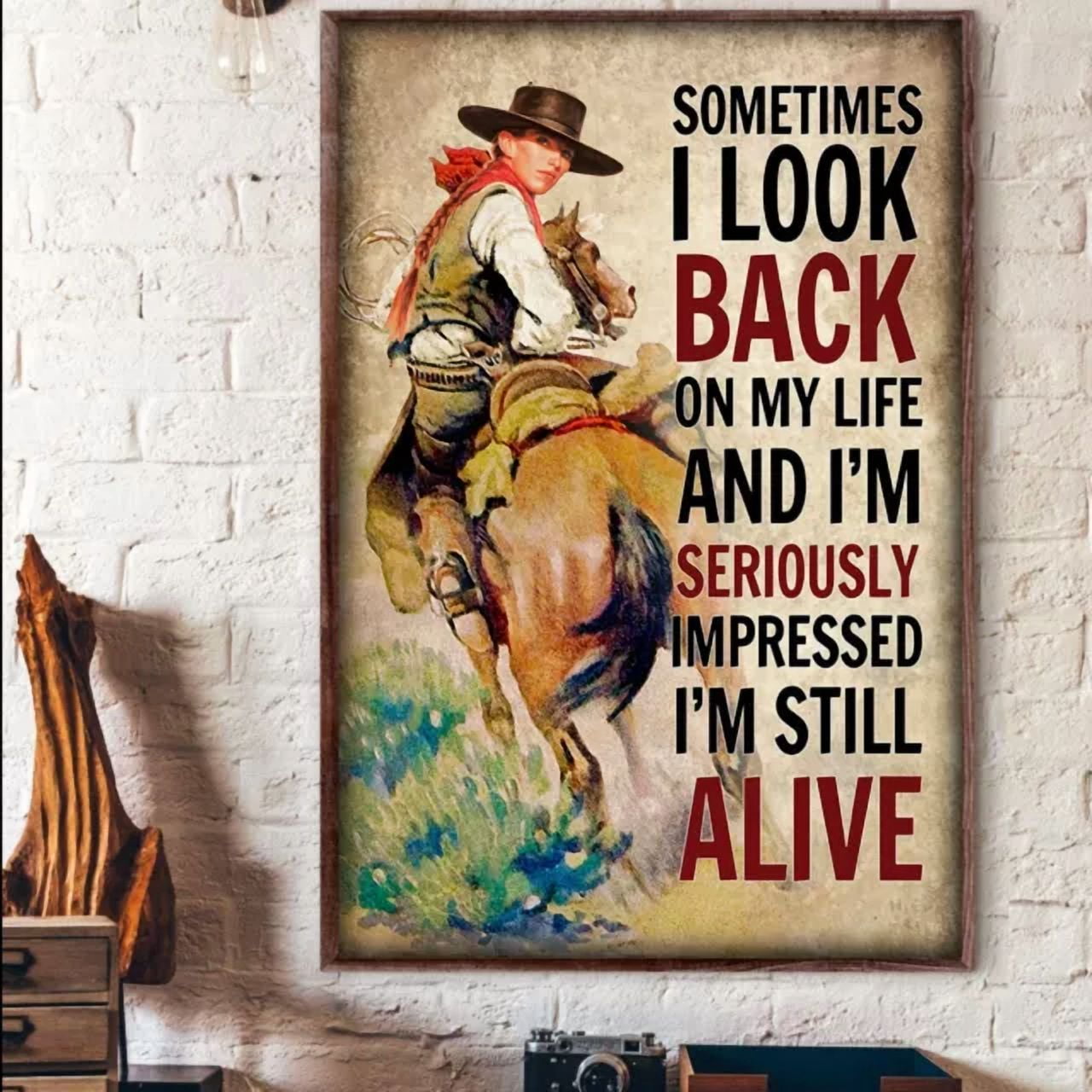 369 Prints Sometimes I Look Back My Life And I'M Seriously I'M Still ...