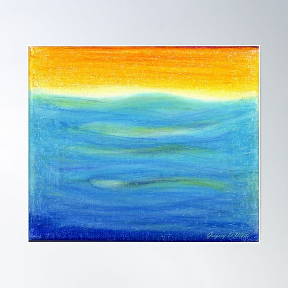 369 Prints Sun Rise By Gregory D White- No Framed, Vintage Wall Art ...