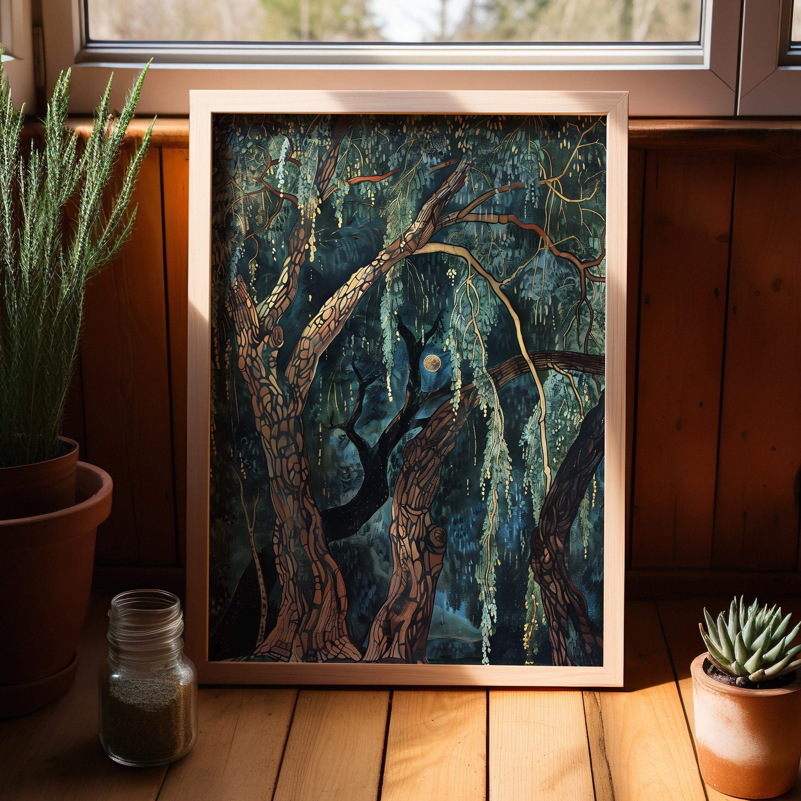369 Prints Weeping Willow William Morris Wall Art Print Vintage Floral ...