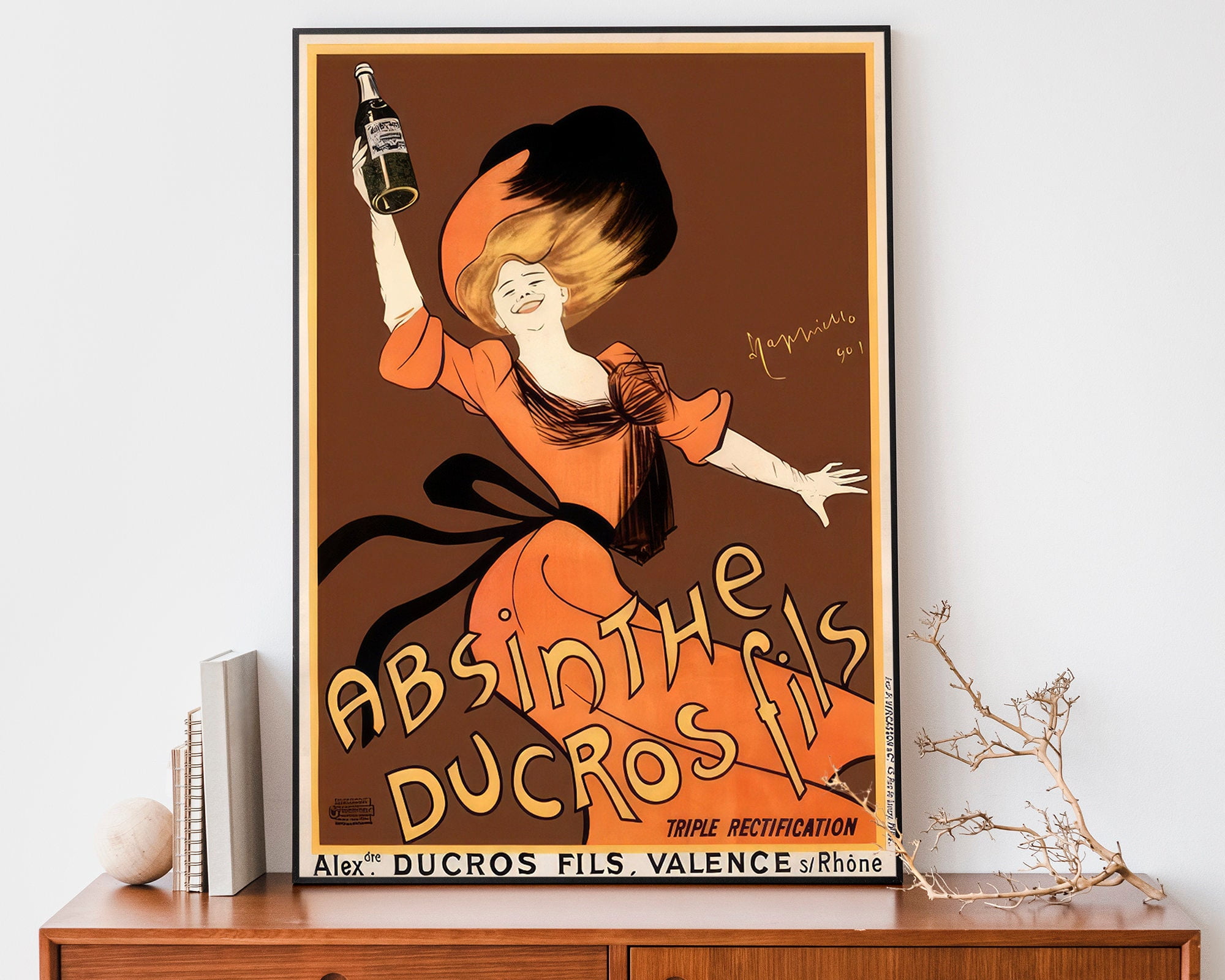369 Prints absinthe Vintage Art Print, Classic Art Nouveau French ...