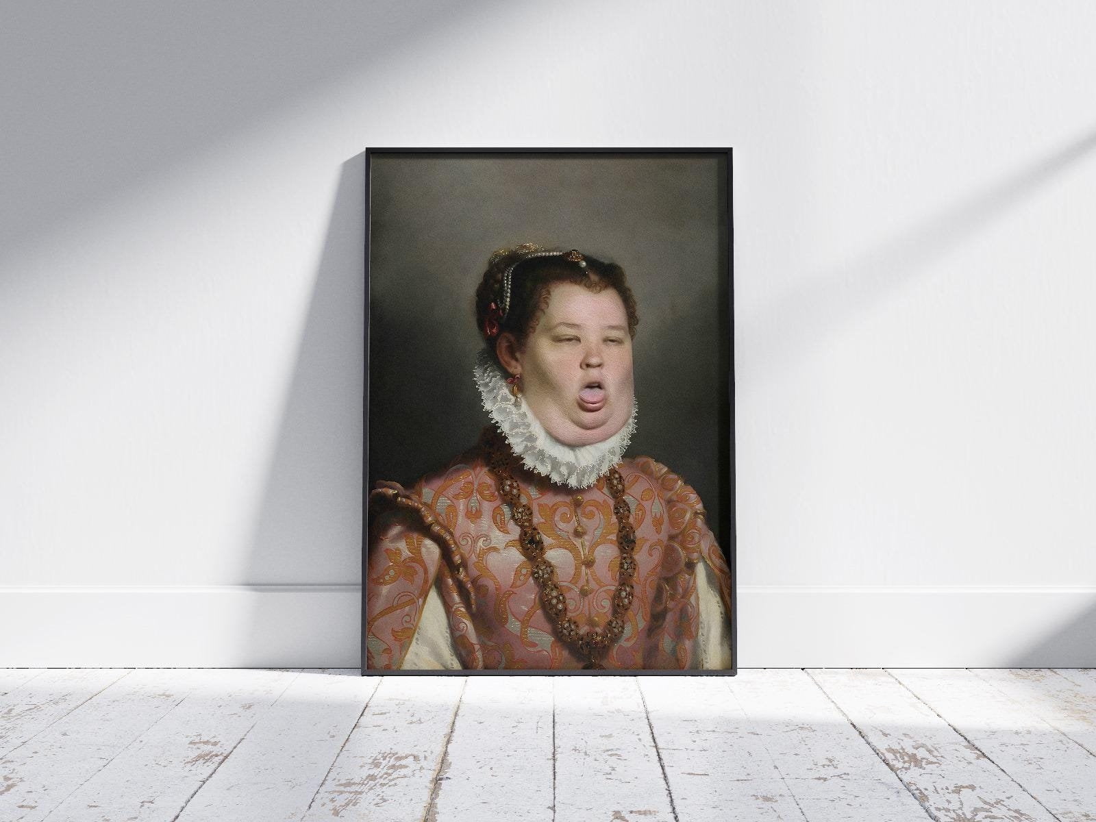 369 Prints funny Bathroom Poster, Funny Lady Poster,Lady Smell Stinky ...