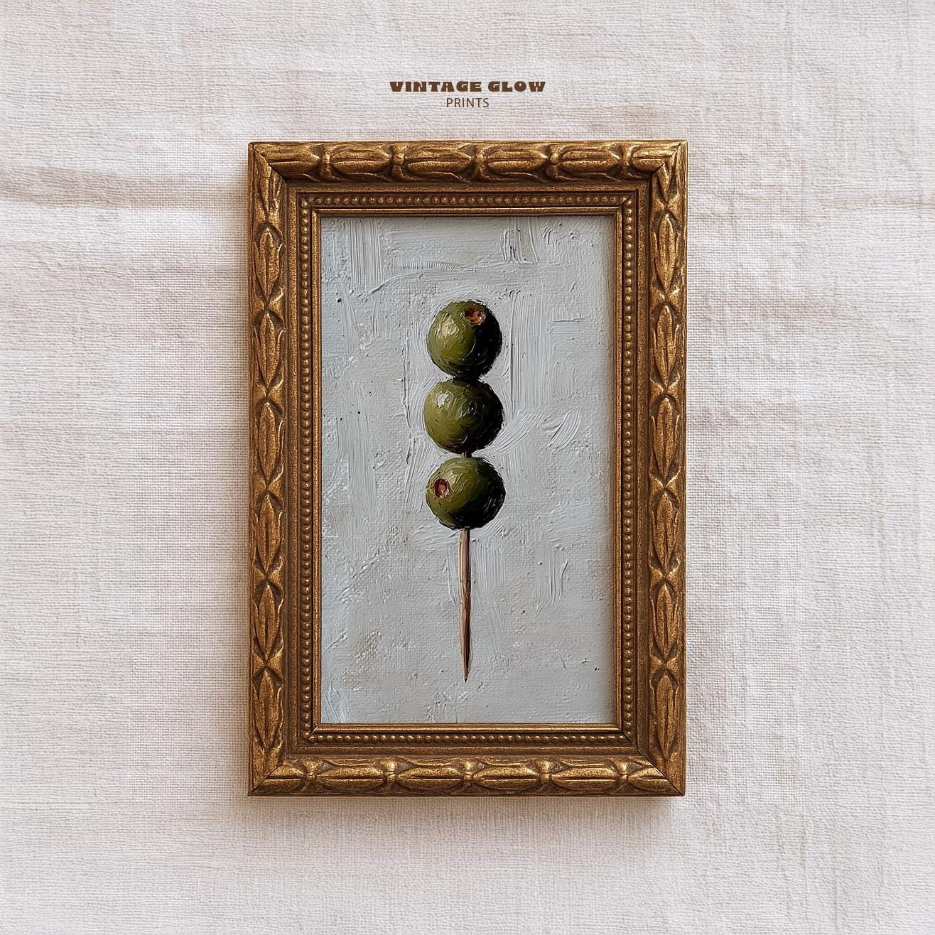 369 Prints olive Still Life Wall Art Print | Impasto Style | Semi ...
