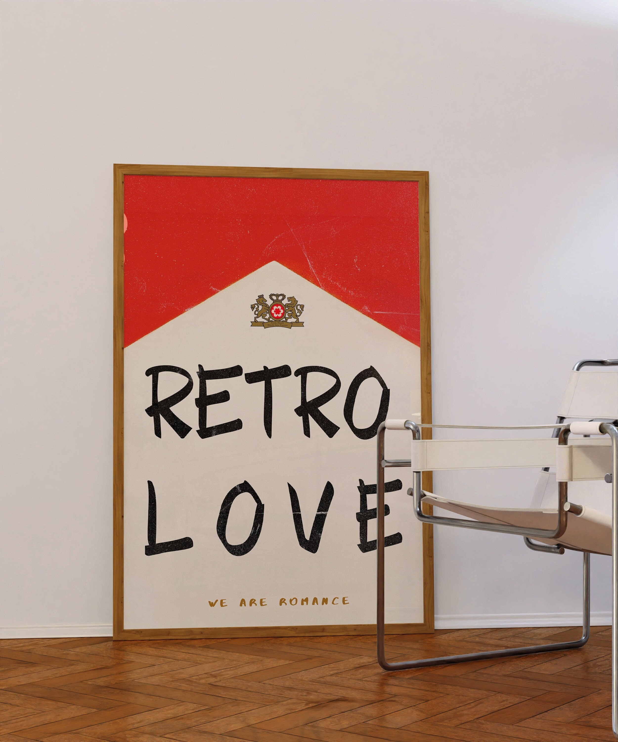 369 Prints red Wall Art, 70S Wall Art, Black Wall Art, Retro Love ...