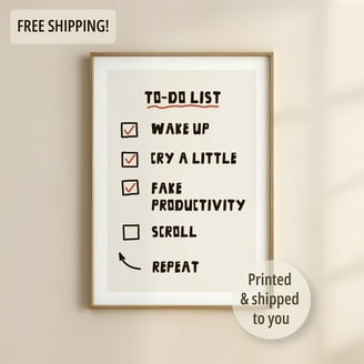 funny work to do list