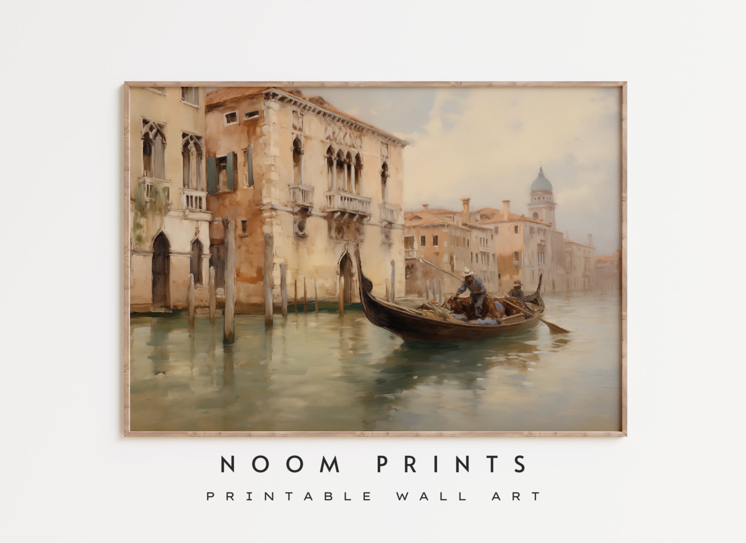 369 Prints venice Canal Wall Art, Venice, Abstract, Vintage Neutral ...