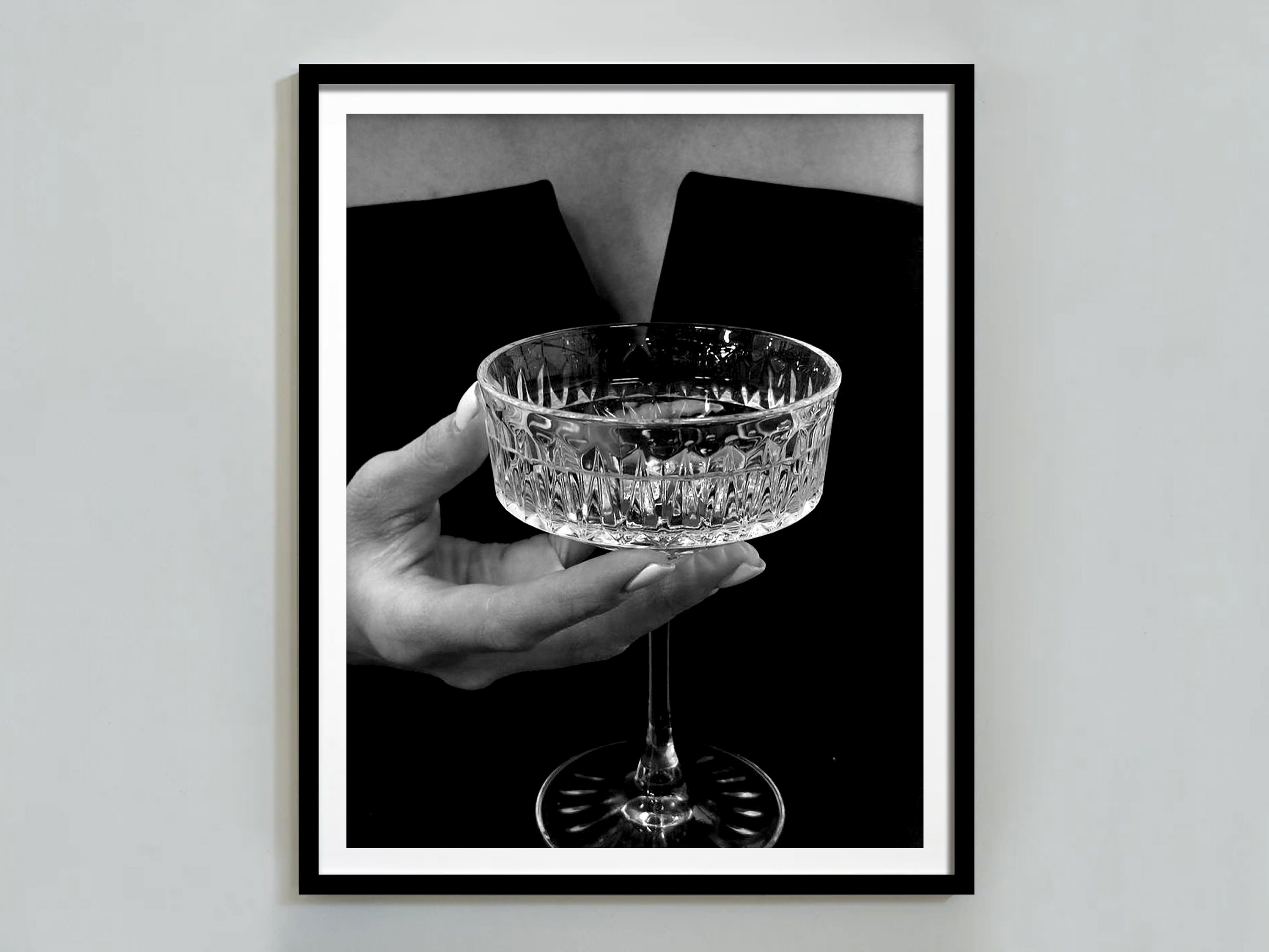 369 Prints woman Drinking Champagne Poster, Vintage Bar Print, Cocktail ...