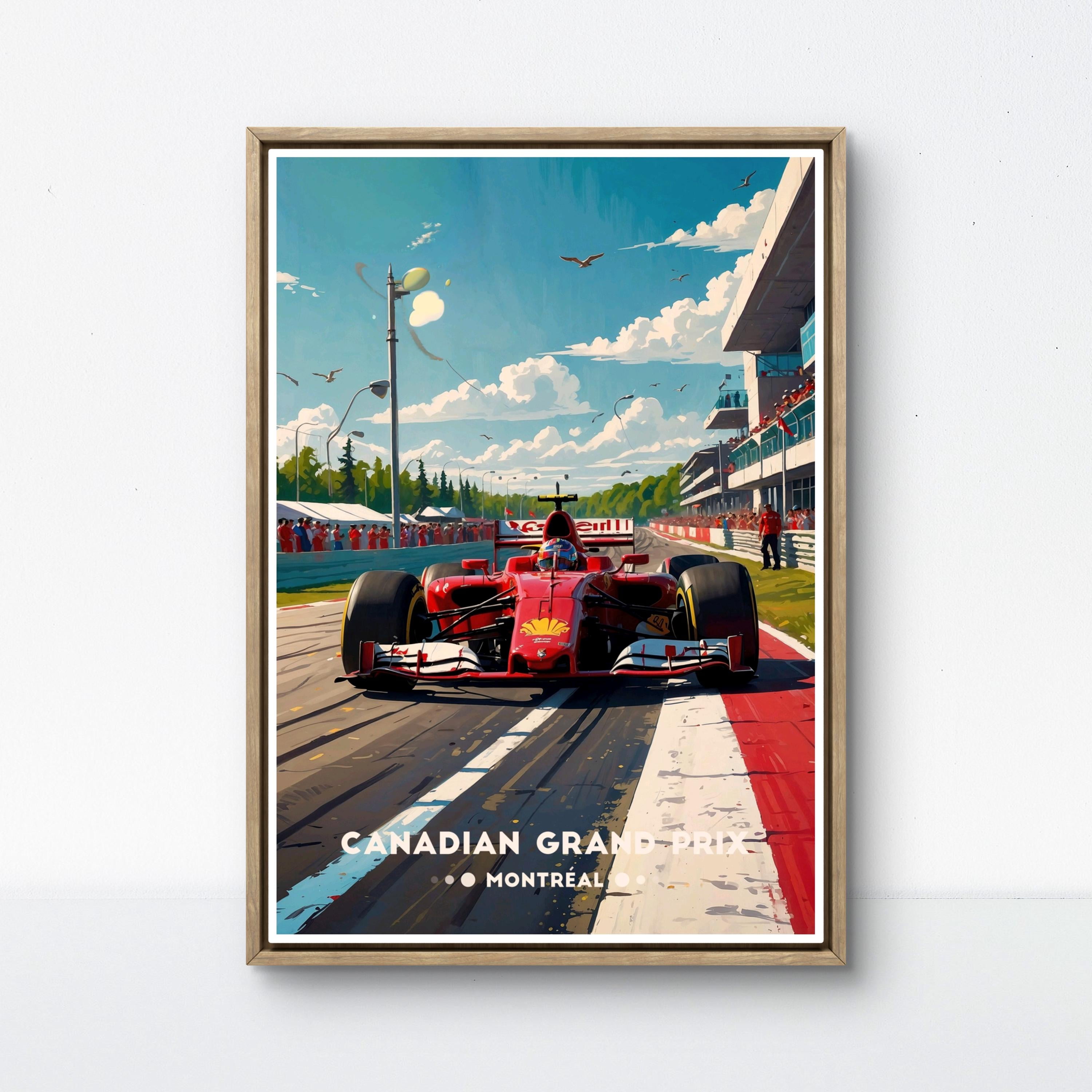 369 Prints canadian Grand Prix Poster – Iconic Formula 1 Race In ...