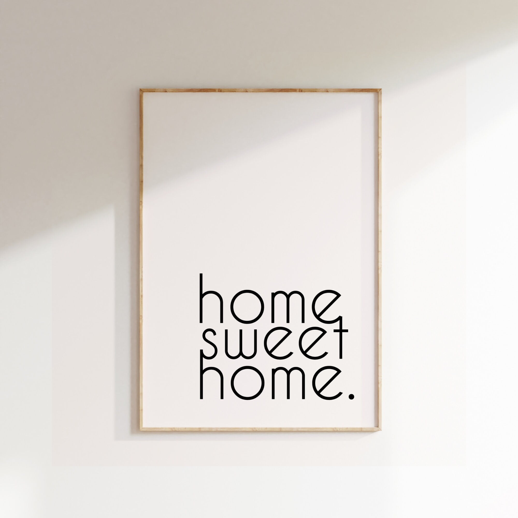 369 Prints home Sweet Home Poster, Minimalist Print, Modern Design ...