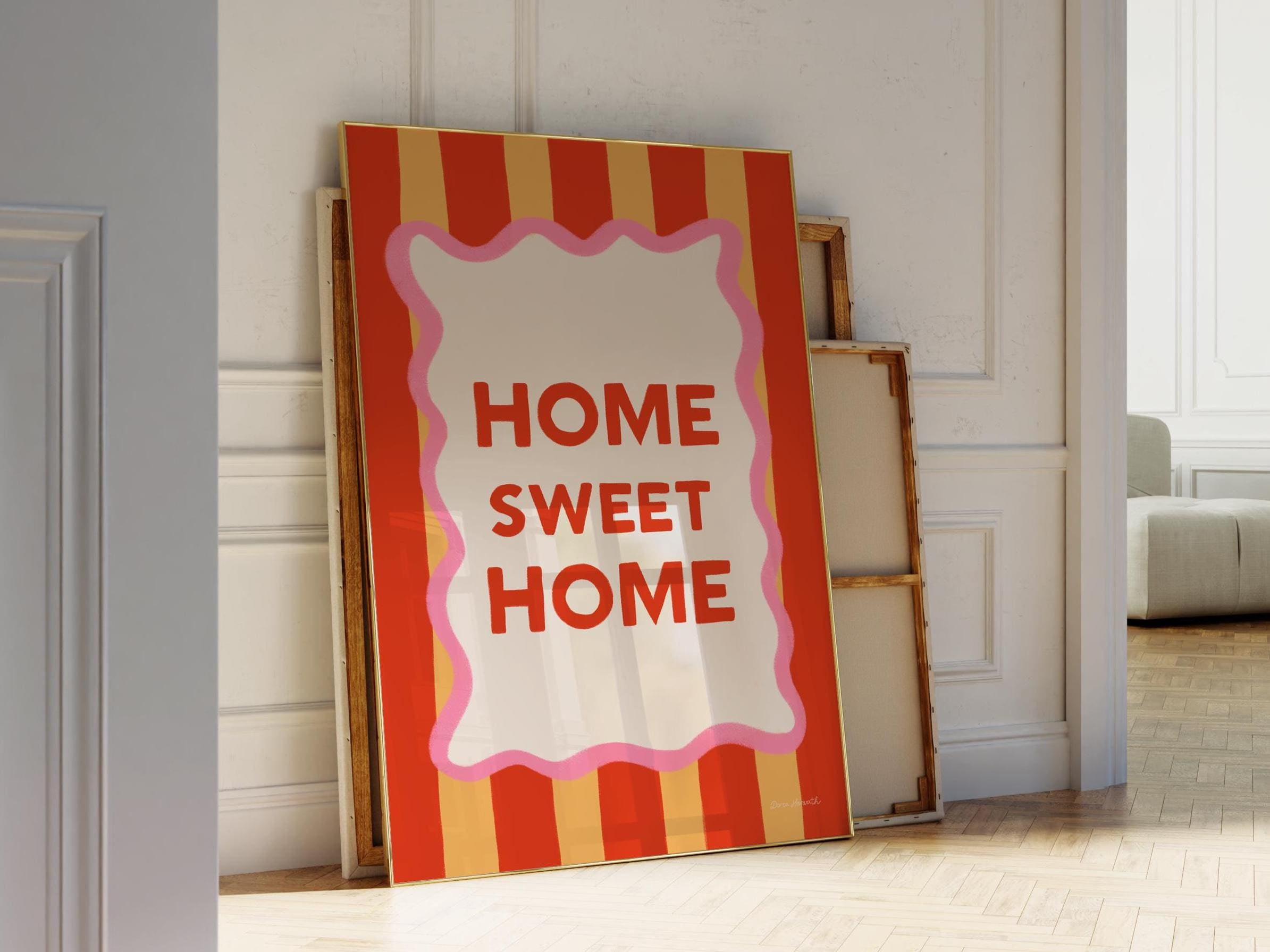369 Prints home Sweet Home Wall Art, Typography Wall Art, Welcome Home ...