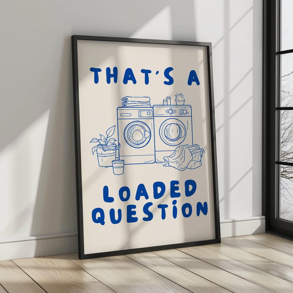 369 Prints laundry Room Print | Funny Wall Art Poster | Wash Room Decor ...