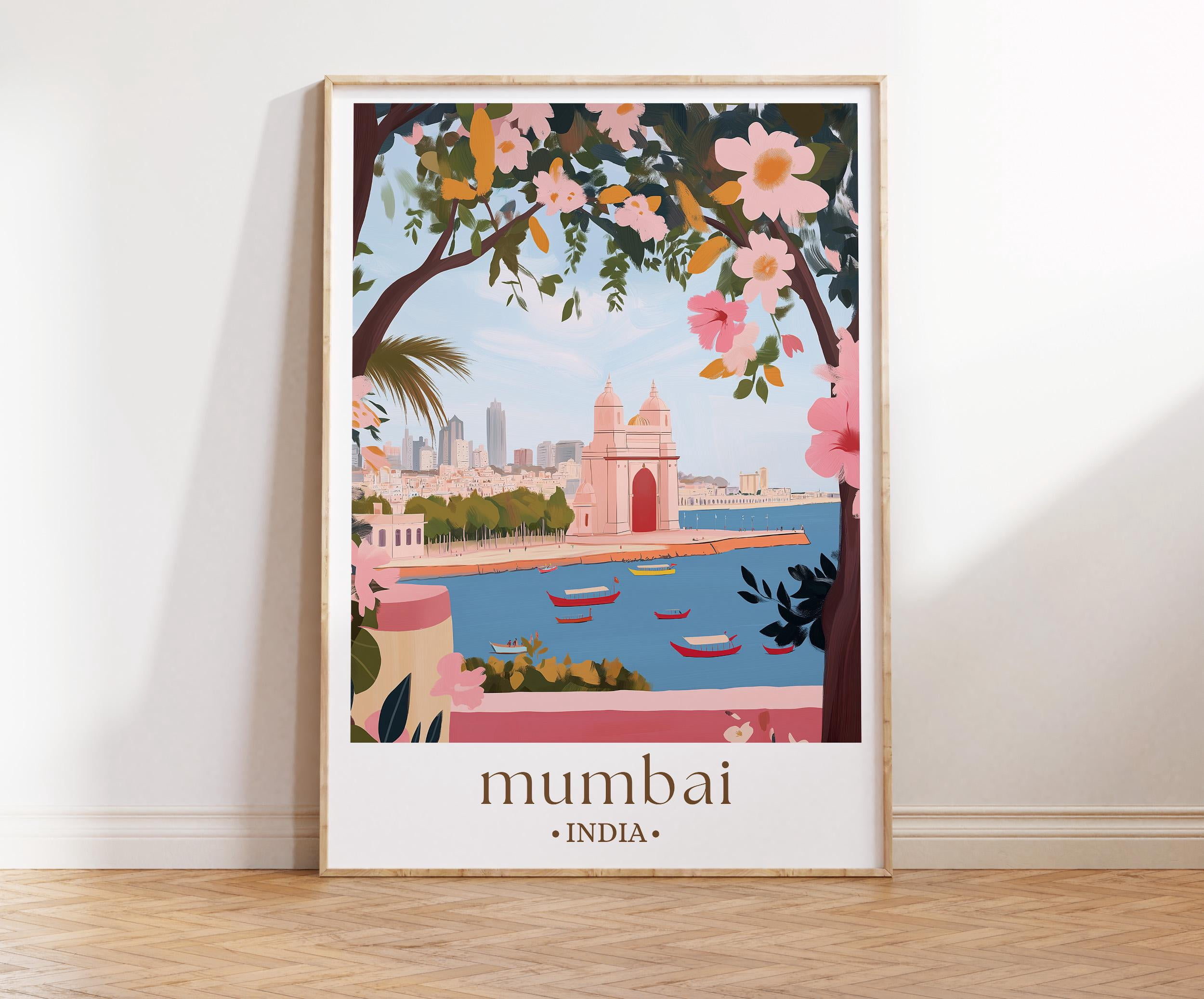 369 Prints mumbai Wall Art Gateway Of India Mumbai Poster Mumbai Art ...