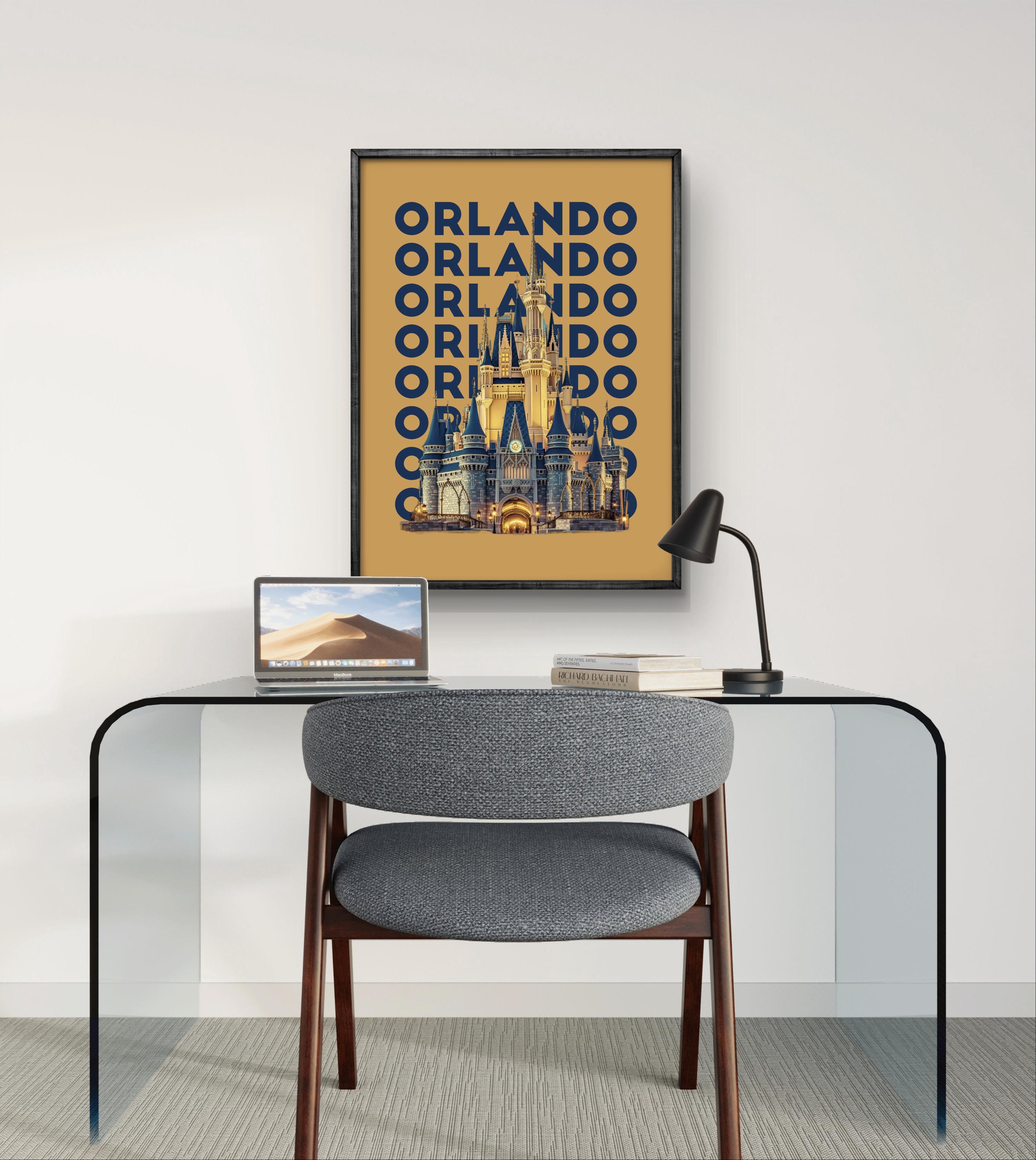 369 Prints orlando Posternchanted Castle Print, Poster, Magic Kingdom ...